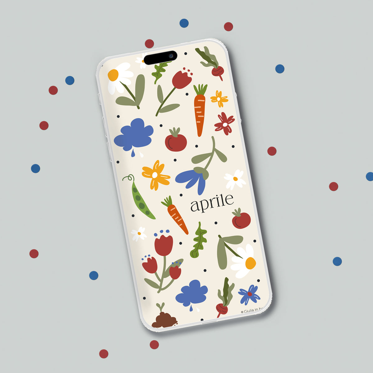 Sfondo smartphone e desktop aprile 2025 – Giulia in bold